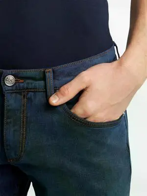 Etro Pegaso-motif Slim-fit Jeans
