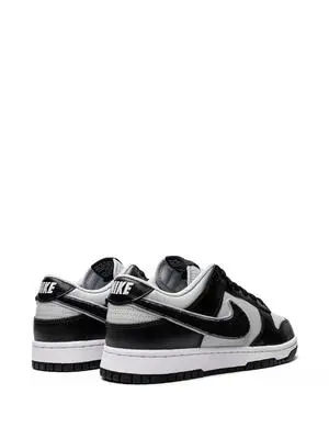 Nike Dunk Low Chenille Swoosh Sneakers - Black