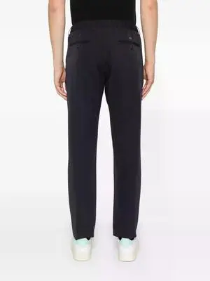Herno Seersucker Trousers - Blue