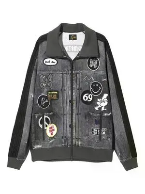 Needles X Midnight Studios Denim Track Jacket - Black