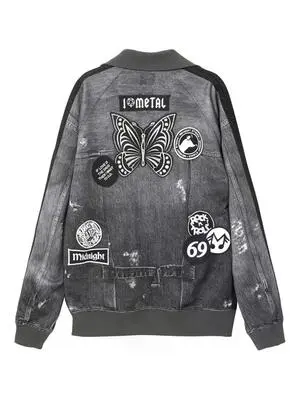 Needles X Midnight Studios Denim Track Jacket - Black