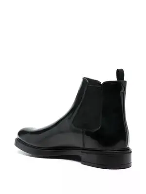 Prada Leather Chelsea Boots