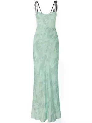Pinko Floral-print Maxi Dress