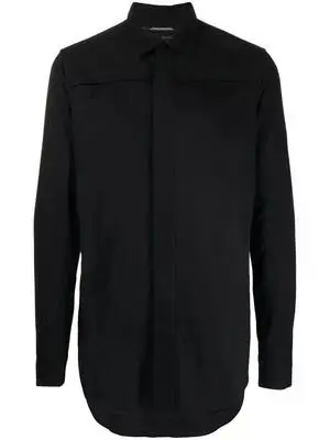 JULIUS Long-sleeved Shirt With Drop Crotch