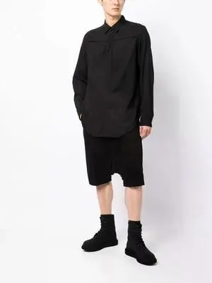 JULIUS Long-sleeved Shirt With Drop Crotch