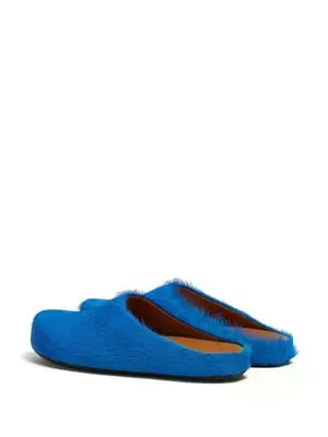 Marni Fussbett Sabot Slip-on Slipper - Blue