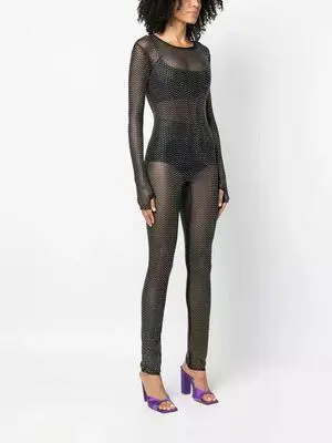 Patrizia Pepe Crystal-embellished Jumpsuit