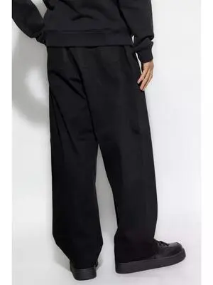 Moschino Logo Patch Trousers