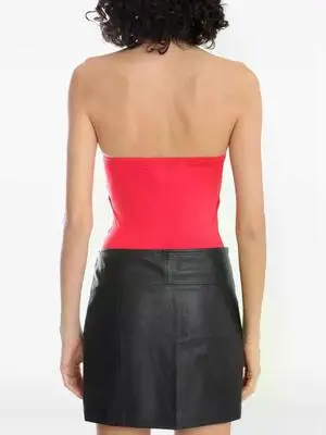 AMIR SLAMA Sweetheart-neck Strapless Top