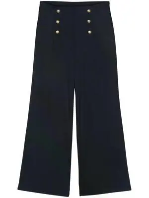 Ralph Lauren Button Detailed Pants For Women