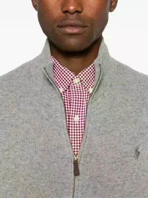 Polo Ralph Lauren Polo Pony-embroidered Wool Sweater - Grey