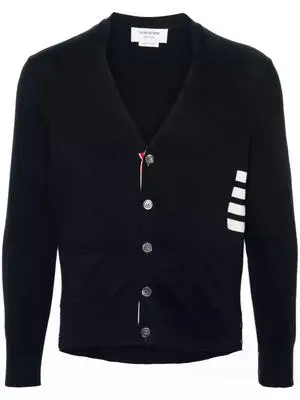 Thom Browne Cotton V-neck Cardigan