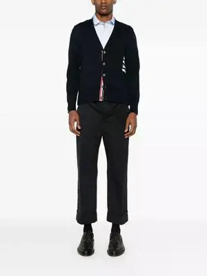 Thom Browne Cotton V-neck Cardigan