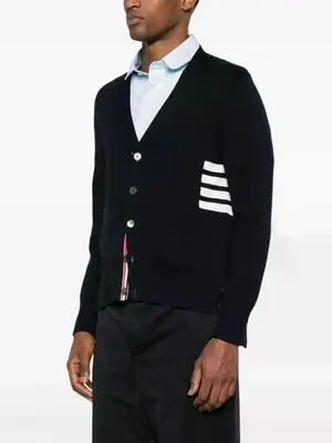 Thom Browne Cotton V-neck Cardigan
