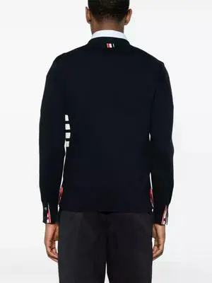 Thom Browne Cotton V-neck Cardigan
