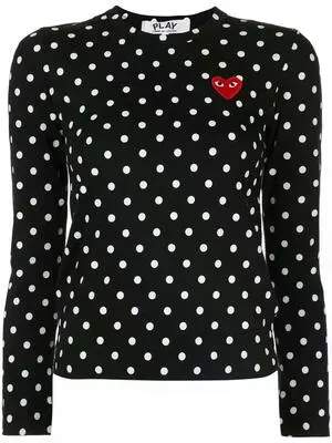 Play Comme Des Garcon Polka Dot T-shirt