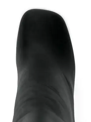 Paris Texas Calf-length Zip-up Boots