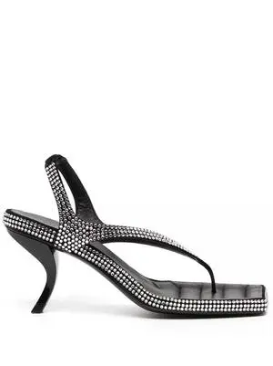 Giaborghini Mid Calf Sandals For Women
