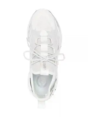 PLEIN SPORT Metallic-logo Sneakers - White