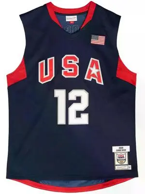 Mitchell & Ness Nba Uas 2008 Chris Bosh Basketball Jersey - Blue