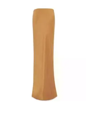 Saint Laurent Silk Floor-length Skirt