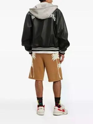 Palm Angels Curved-logo Bomber Jacket