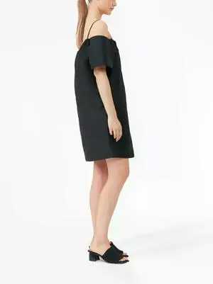 GANNI Mini Cold-shoulder Dress