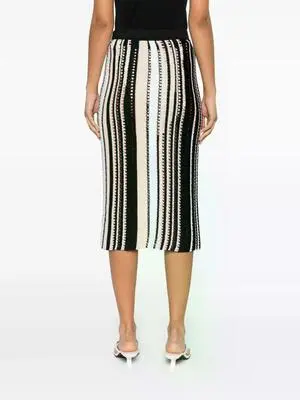 Missoni Striped Midi Skirt