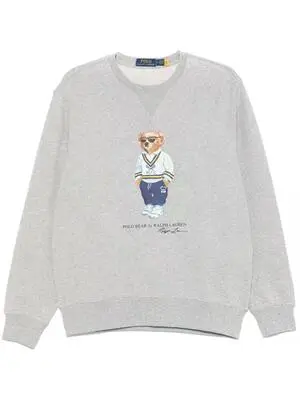 Polo Ralph Lauren Bear Fleece Sweatshirt - Grey