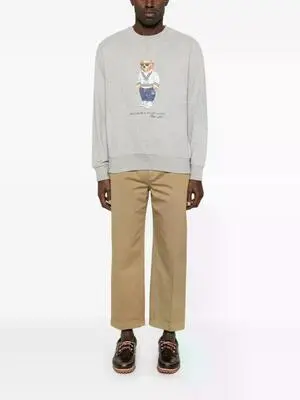 Polo Ralph Lauren Bear Fleece Sweatshirt - Grey