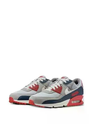 Nike Max 90 "usa Light Smoke" Lace-up Sneakers - Grey
