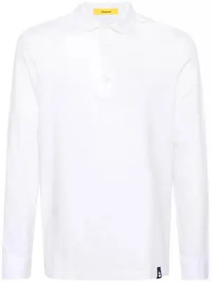 DRUMOHR Long-sleeve Jersey Polo Shirt