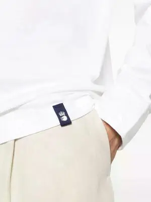 DRUMOHR Long-sleeve Jersey Polo Shirt