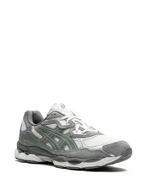 Asics Gel-nyc Cream/steel Sneakers - Grey