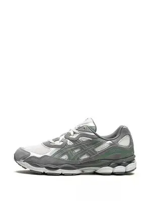 Asics Gel-nyc Cream/steel Sneakers - Grey