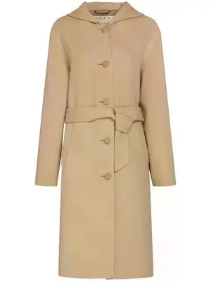 Marni Belted Hooded Coat