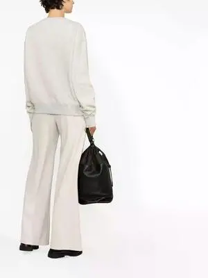 JIL SANDER Logo Print Cotton Sweatshirt