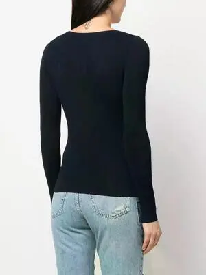 P.a.r.o.s.h Ribbed-knit V-neck Cardigan