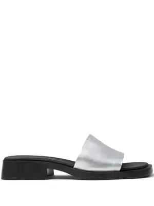 Camper Dana Mules - Silver