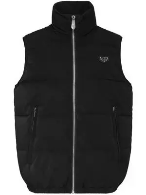 Philipp Plein Down Gilet - Black