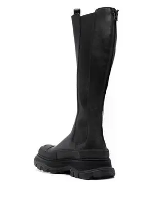 Alexander McQueen Tread Boots - Black