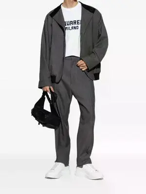 Dsquared2 Wool Trousers - Grey