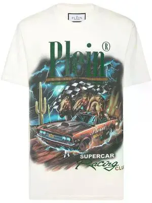 Philipp Plein Racing Club T-shirt - White