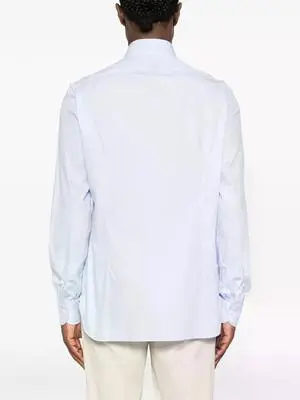 LUIGI BORRELLI Checked Cotton Shirt