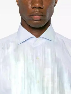 LUIGI BORRELLI Checked Cotton Shirt