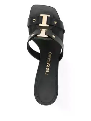 FERRAGAMO Leather Heeled Sandals