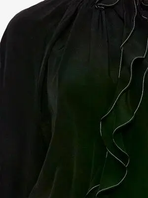 Victoria Beckham Ruffle-detailing Blouse