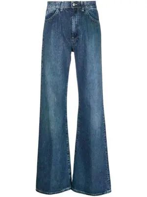 DONDUP Amber Low-rise Wide-leg Jeans