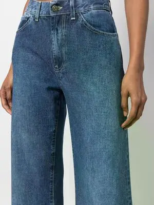 DONDUP Amber Low-rise Wide-leg Jeans