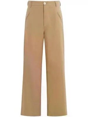 Marni Virgin Wool Straight-leg Trousers